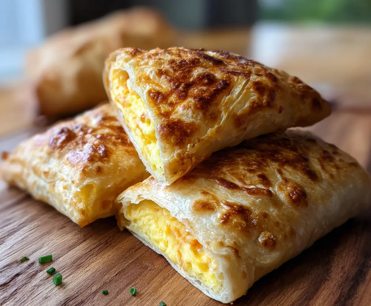 Easy Sourdough Breakfast Pockets