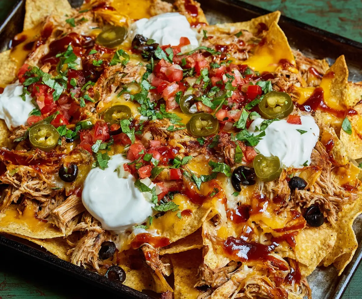 Easy Pulled Pork Nacho Supreme