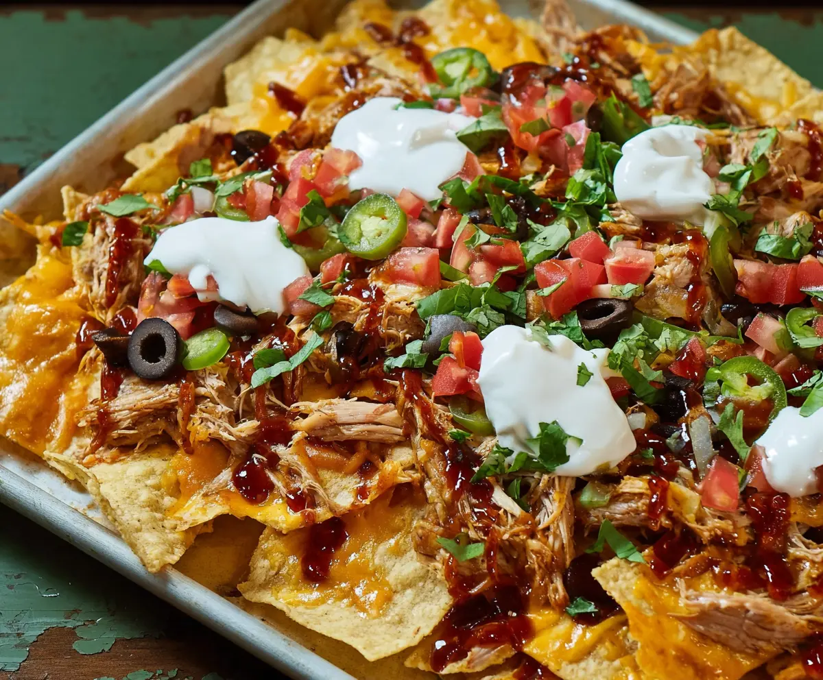 Easy Pulled Pork Nacho Supreme